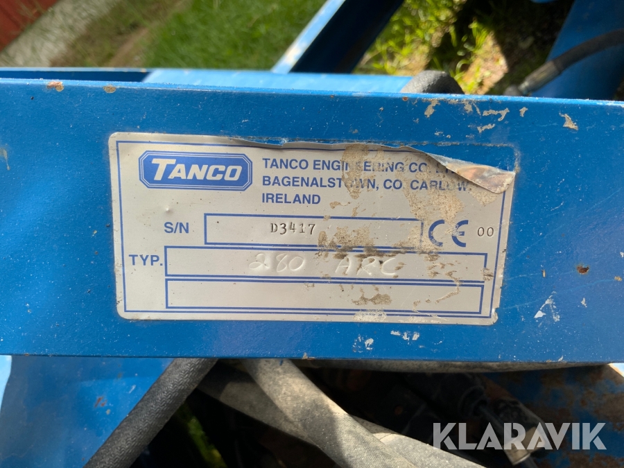 Balplastare Tanco Autowrap 280 ARC med fjärrkontroll