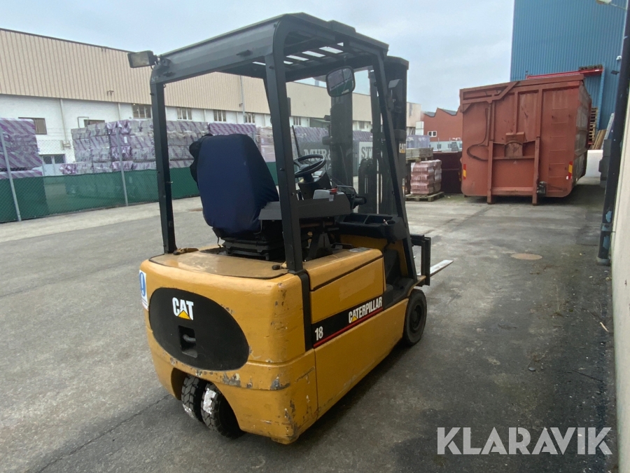 Motviktstruck Caterpillar EP18KT, Skurup, Klaravik auktioner