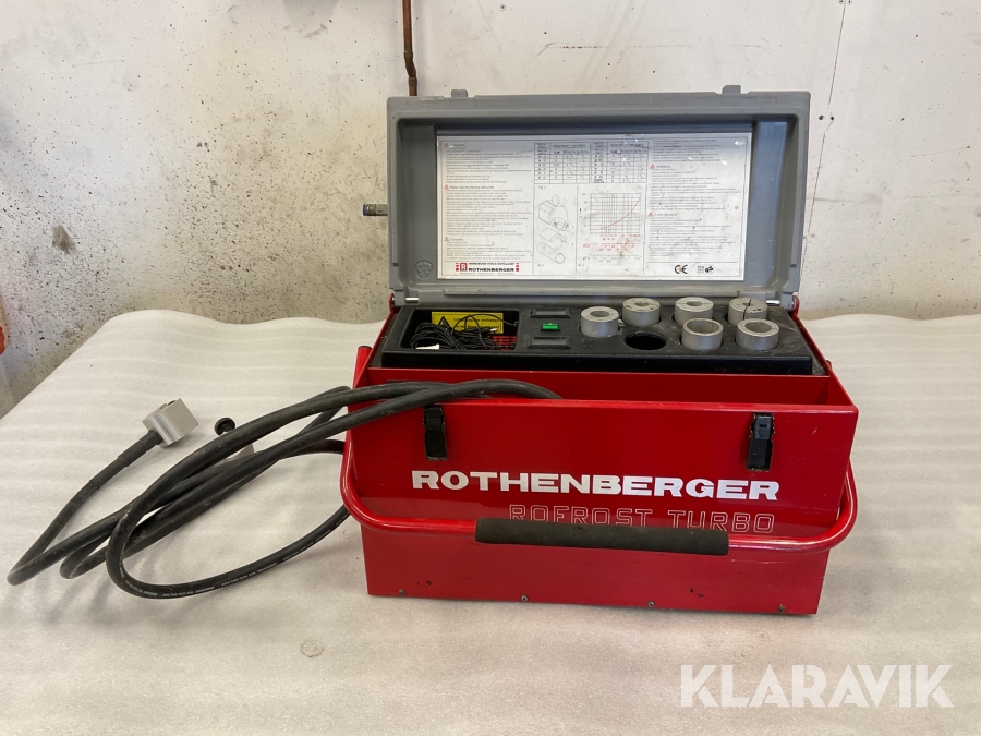 Rörnerfrysningssystem Rothenberger Rofrost Turbo, Bollnäs,