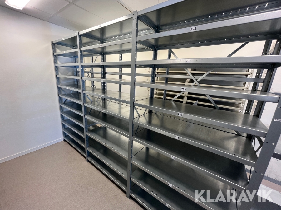 Hyllsystem , Sollentuna, Klaravik auktioner