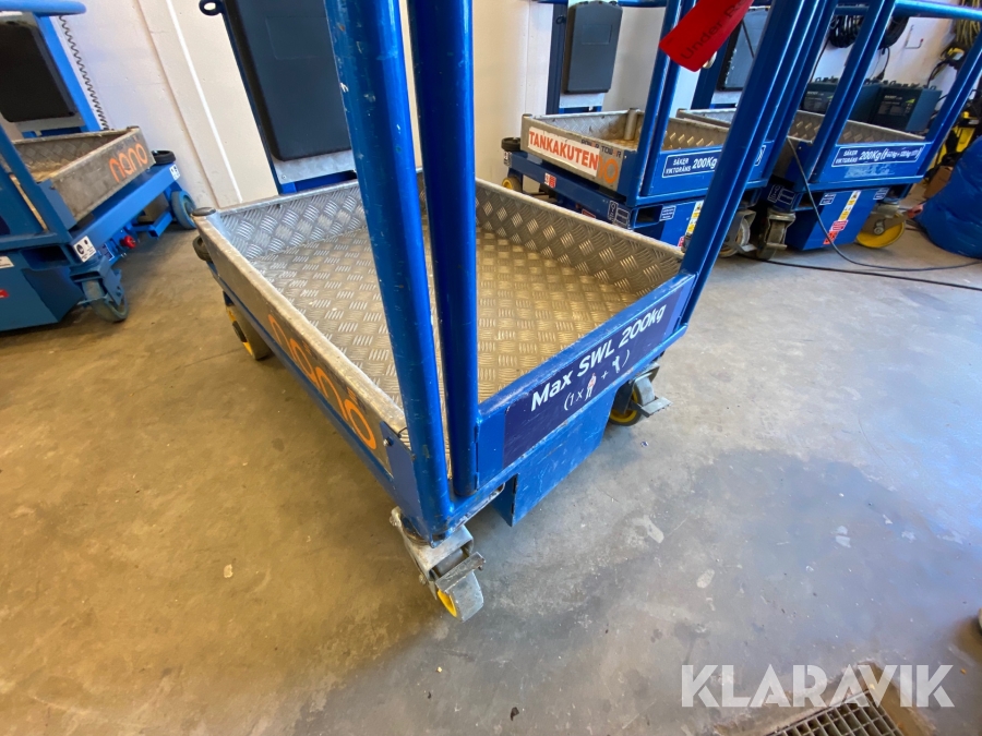 Pelarlift Power Tower Nano, Knivsta, Klaravik auktioner