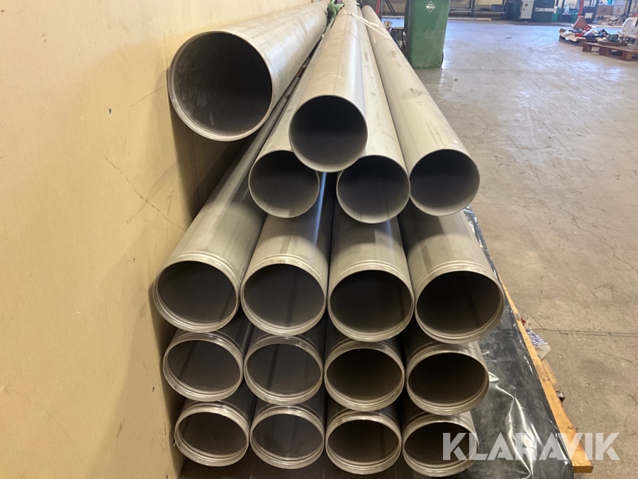 Rostfria rör syrafast, Haninge, Klaravik auktioner