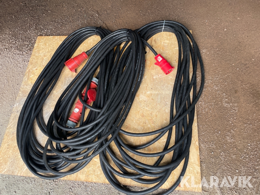 Elkabel 32 ampere, Färgelanda, Klaravik auktioner