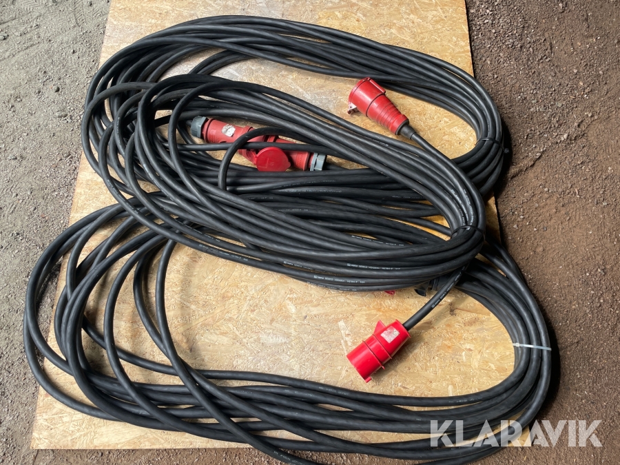 Elkabel 32 ampere, Färgelanda, Klaravik auktioner