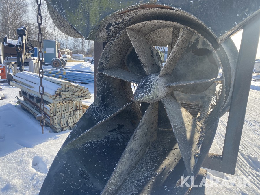 Strömbildare för isfri hamn