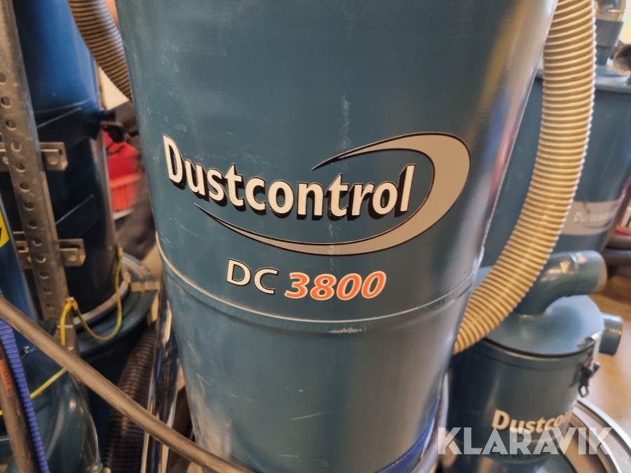 Industridammsugare Dustcontrol DC3800, Haninge, Klaravik auk