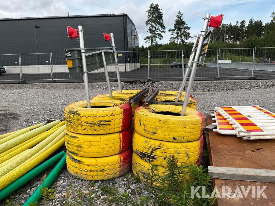 Däckbuffertar inkl lysen, Eskilstuna, Klaravik auktioner