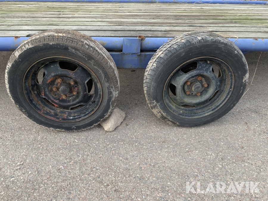 Klaravik Auktioner | Maskinsläp 2axlad