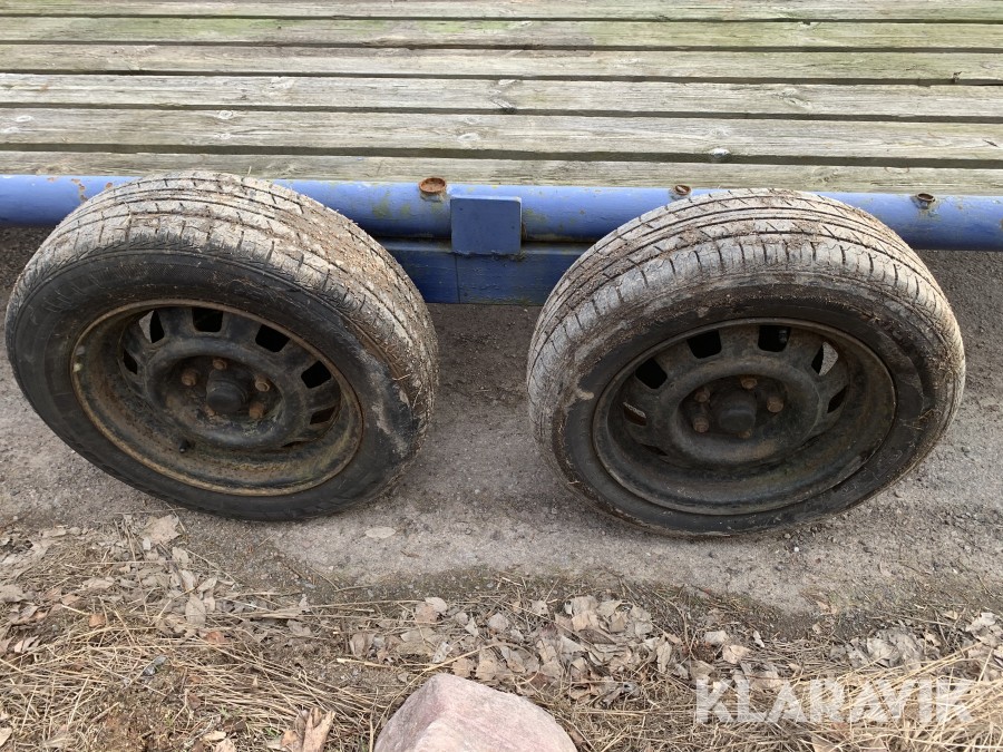 Klaravik Auktioner | Maskinsläp 2axlad