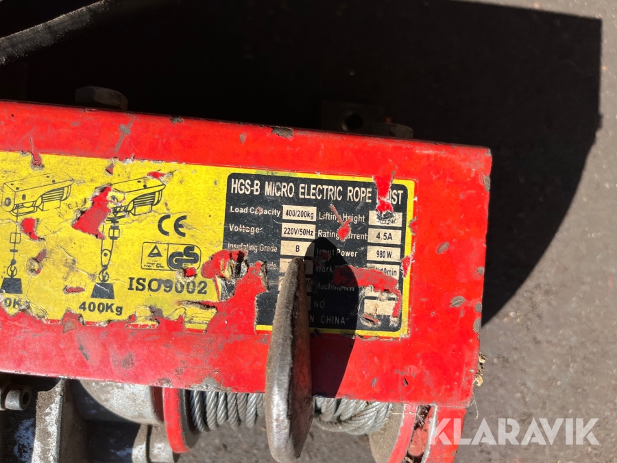 Vinsch HGS-B, Östhammar, Klaravik auktioner