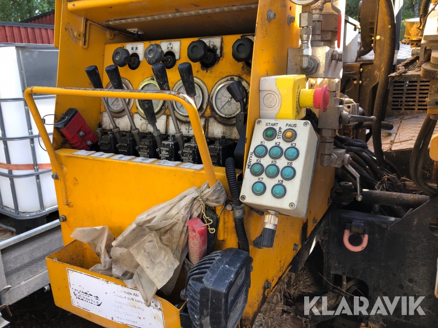 Borrvagn Geomachine GM 65 Combi georigg