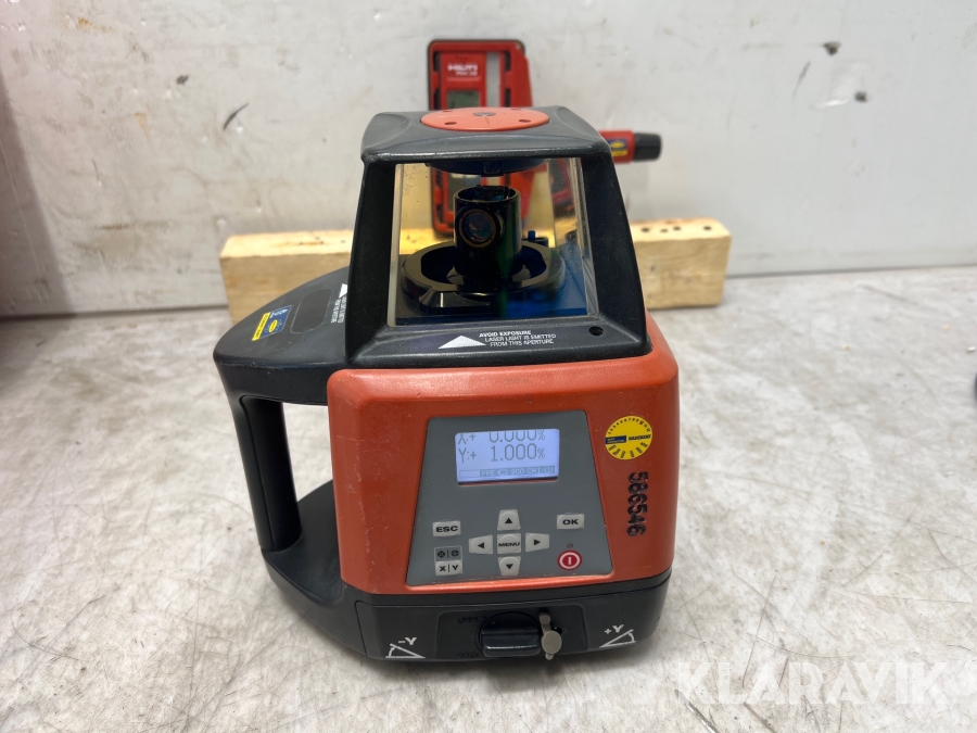 Tvåfallslaser & lasermottagare Hilti PRE38 & PRA38, Svalöv,