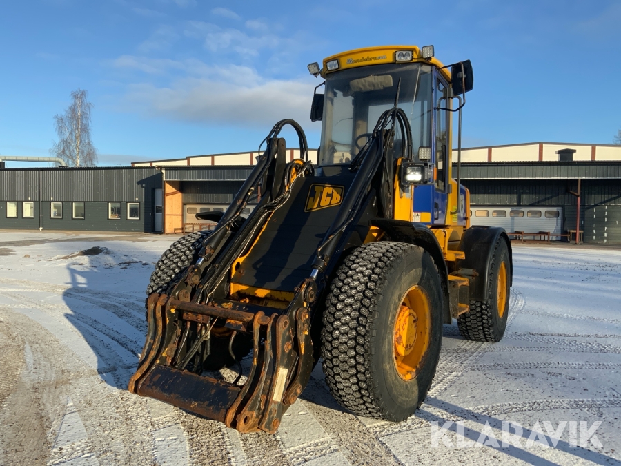 Hjullastare JCB 416 HT, Götene, Klaravik auktioner