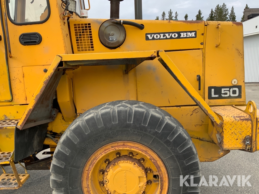 Hjullastare Volvo BM L50, Bjurholm, Klaravik auktioner