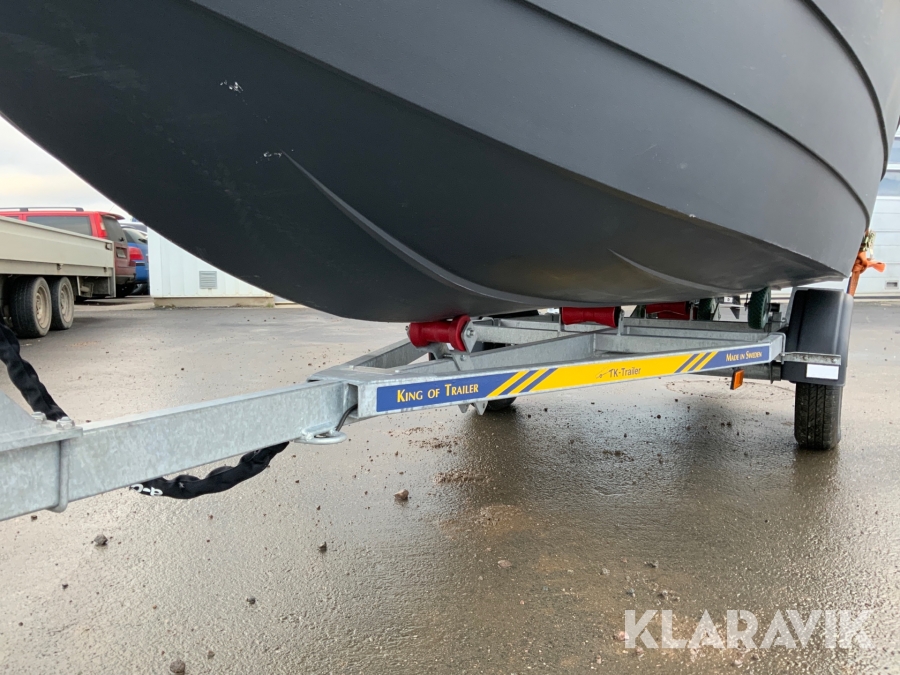 Båt Pioner 14 Active med Mercury-motor och båtkärra