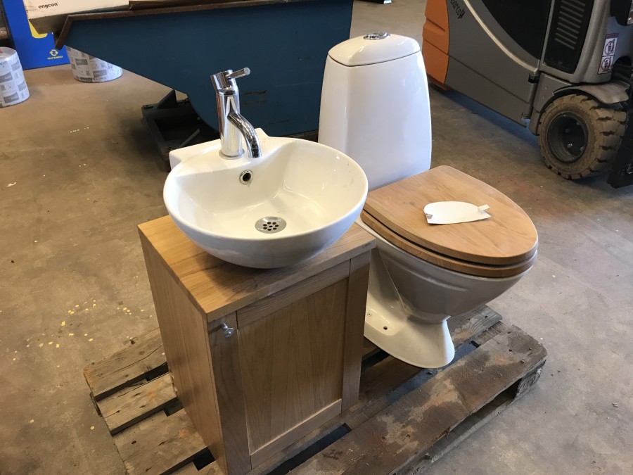 Trinette, WC-stol, Handfat