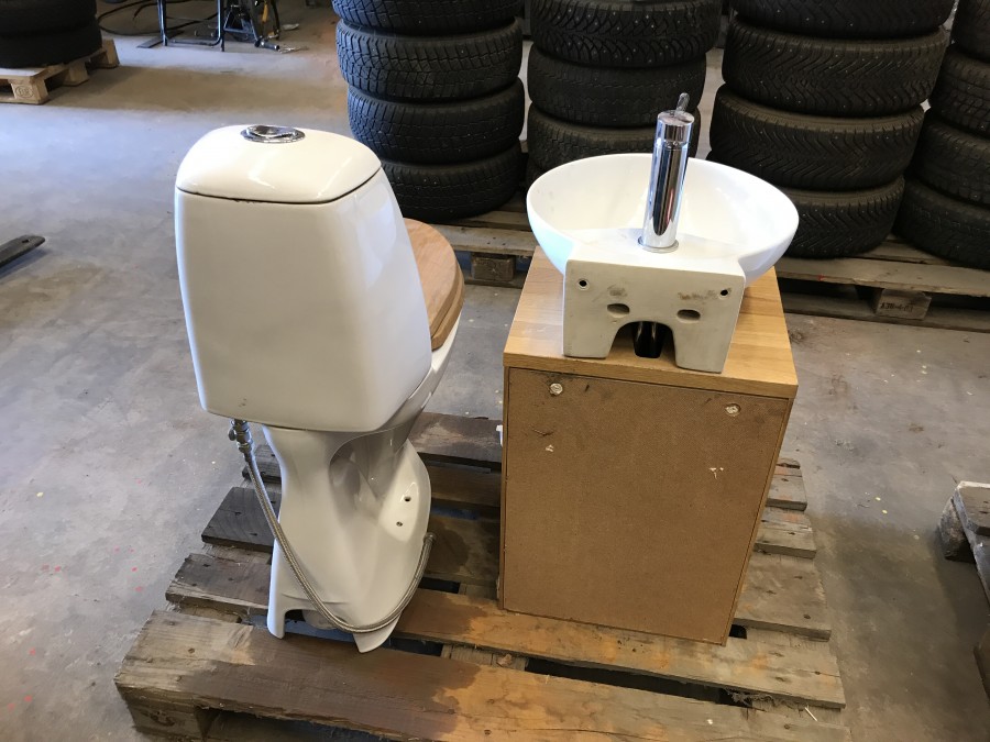 Trinette, WC-stol, Handfat