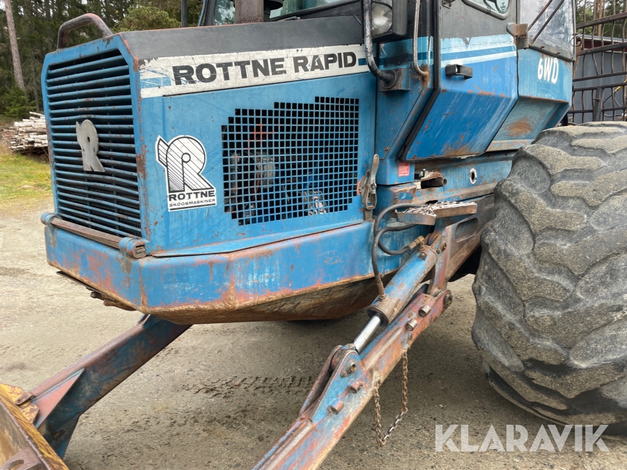 Skotare Rottne Rapid 6WD, Örnsköldsvik, Klaravik auktioner