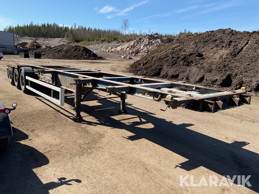 Trailer Samro SR 334, Bollnäs, Klaravik auktioner