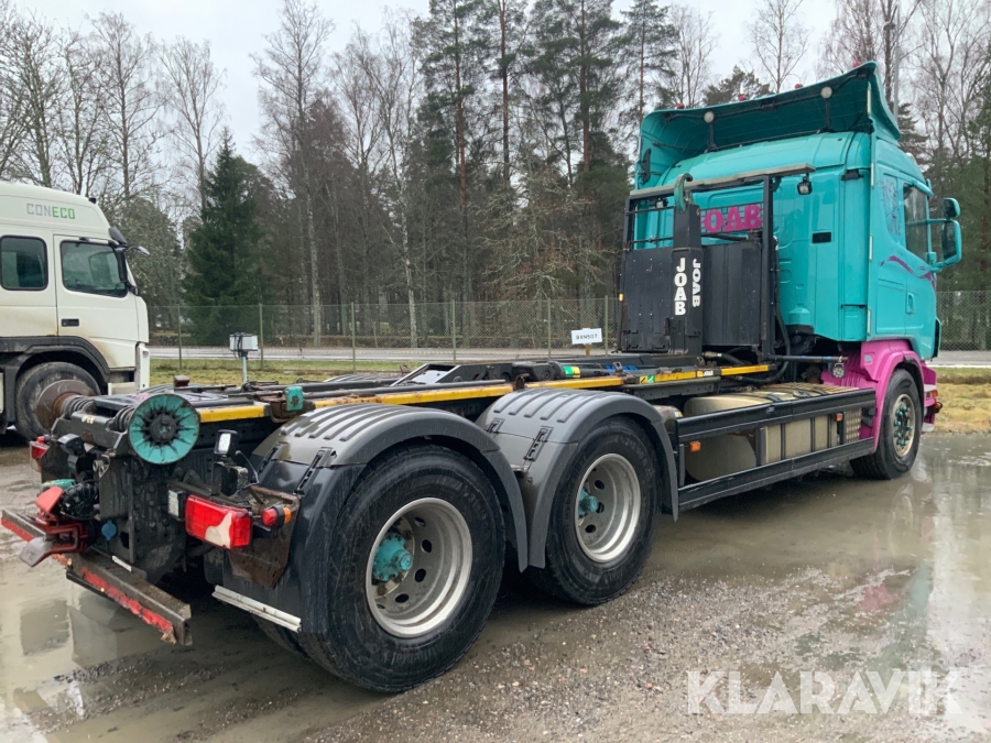Lastväxlare Scania R 480, Katrineholm, Klaravik auktioner