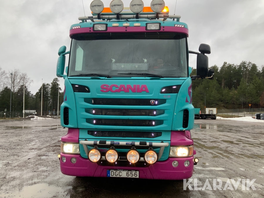 Lastväxlare Scania R 480, Katrineholm, Klaravik auktioner
