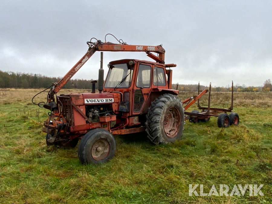 Traktor Volvo BM 650, Örebro, Klaravik auktioner