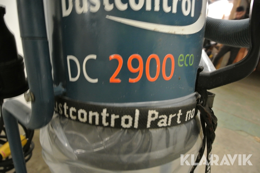 Byggdammsugare Dustcontrol DC1800 & DC2900, Jönköping, Klara
