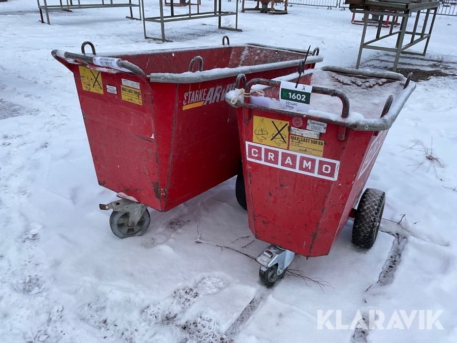 Fodervagn Starke Arvid Alia Tool 25000 / 14000-PU, Jönköping