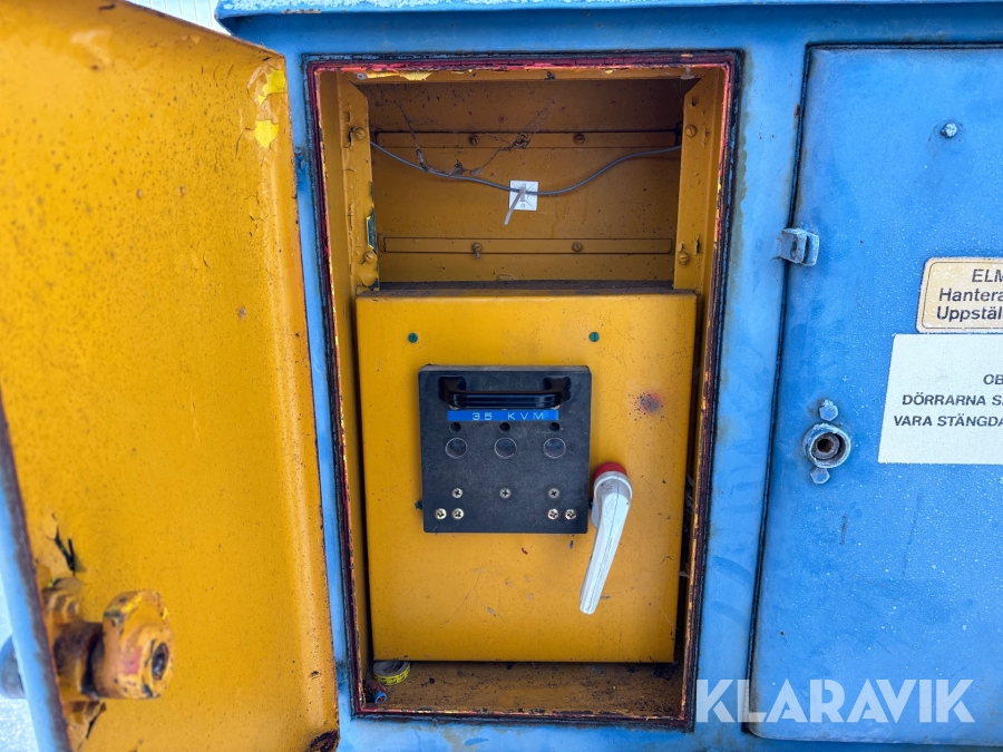 Elcentral Bygg El HC63, Sigtuna, Klaravik auktioner