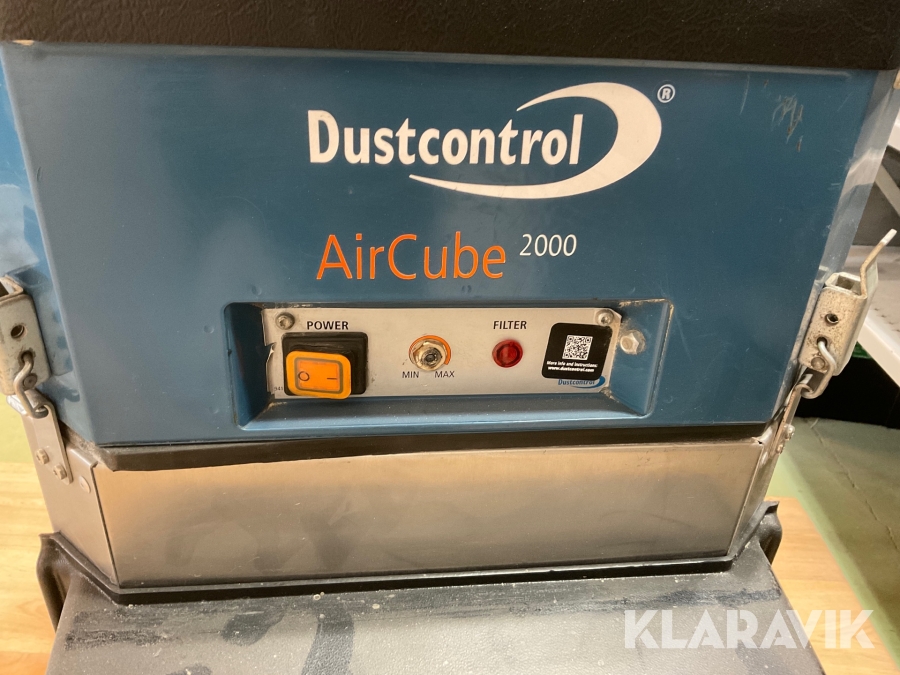 Luftrenare Dustcontrol DC Aircube 2000, Jönköping, Klaravik