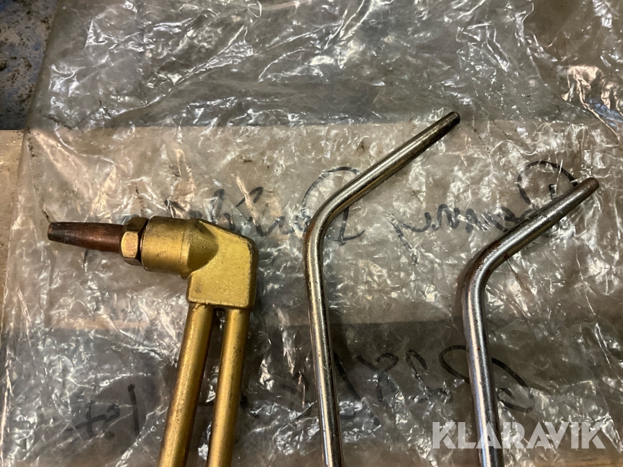 Gassvetsmunstycke och skärbrännare, Hagfors, Klaravik auktio
