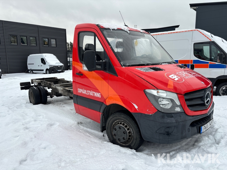 Lastbil Mercedes-Benz Sprinter 516 CDI, Järfälla, Klaravik a