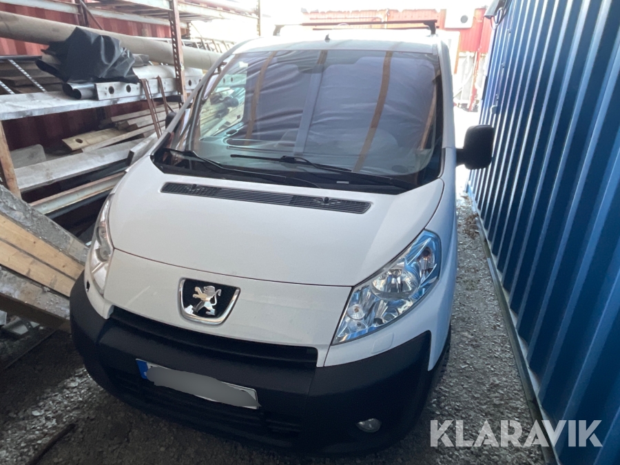 Skåpbil Peugeot Expert, Bollnäs, Klaravik auktioner