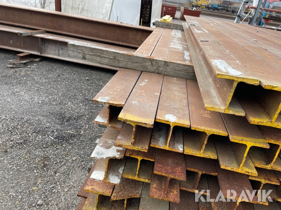 Stålbalkar HE120B 20 st