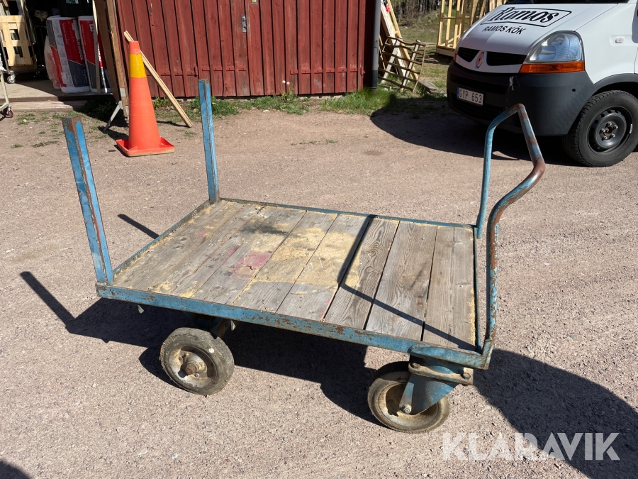 Materialvagn, Kalmar, Klaravik auktioner