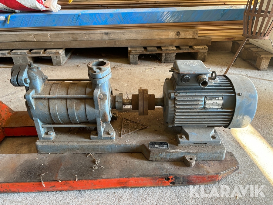 Bevattningspump Odell & Ekberg AB, Mönsterås, Klaravik aukti