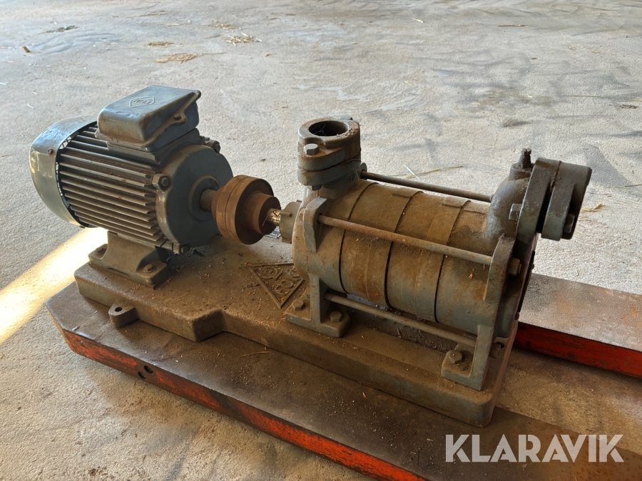 Bevattningspump Odell & Ekberg AB, Mönsterås, Klaravik aukti