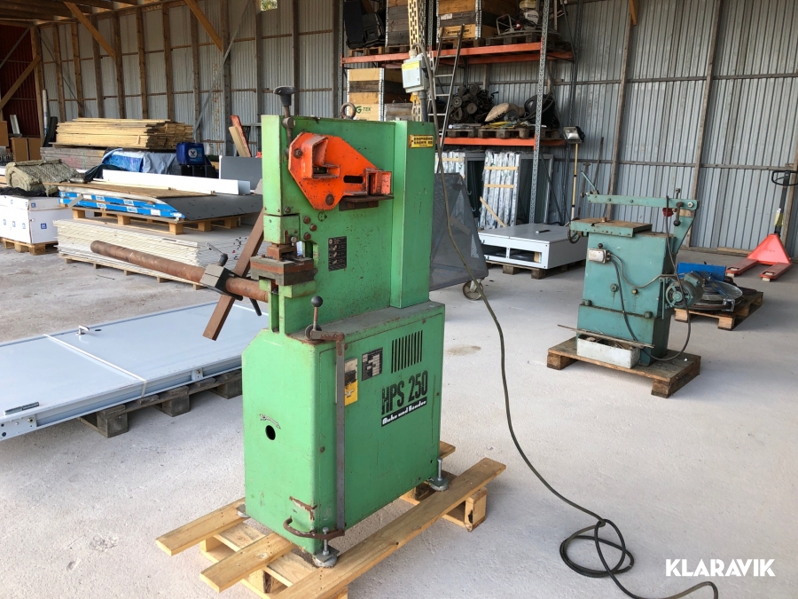 Plattjärnsklipp Mubea HPS 250