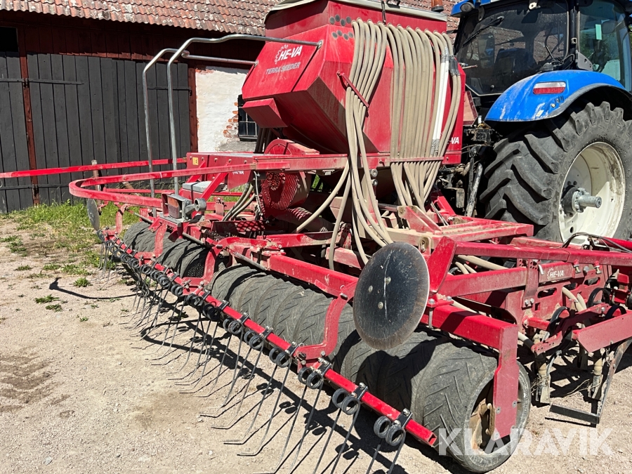 Såmaskin HE-VA Terra Seeder, Ekerö, Klaravik auktioner