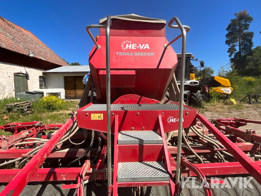 Såmaskin HE-VA Terra Seeder, Ekerö, Klaravik auktioner