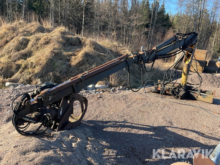 Timmerkran Hiab-foco, Åmål, Klaravik auktioner