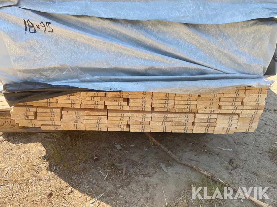 Furu kvistrent 18x95, Tingsryd, Klaravik auktioner