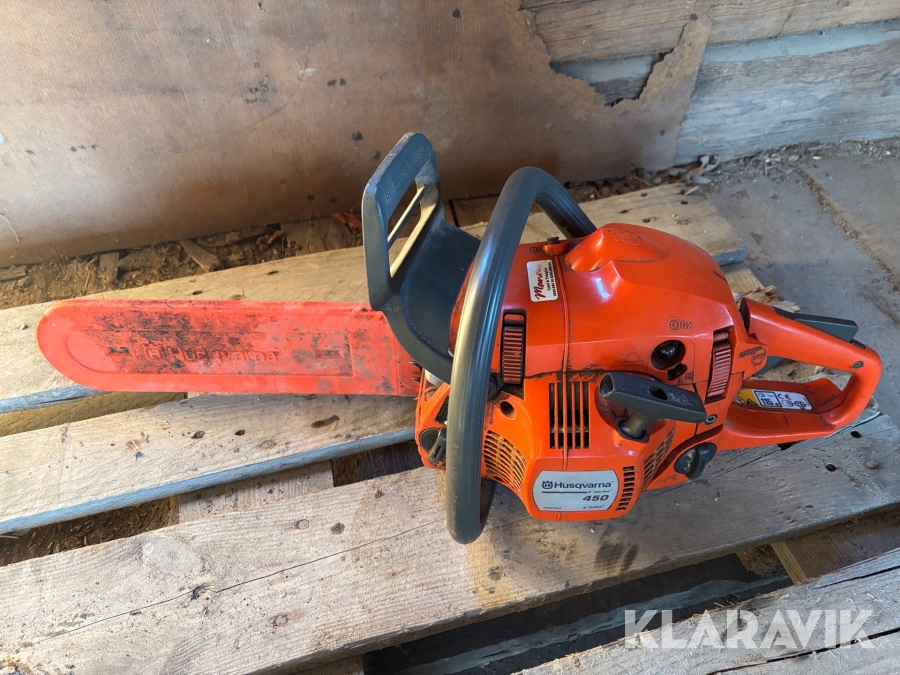 Motorsåg Husqvarna 450, Hallsberg, Klaravik auktioner