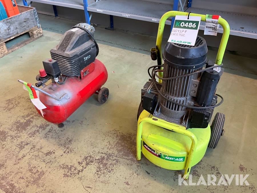 Kompressor Senco, Fini AC 33024, MK200, Jönköping, Klaravik