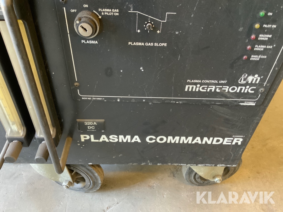 Svets Migatronic Plasma commander 320A, Nyköping, Klaravik a