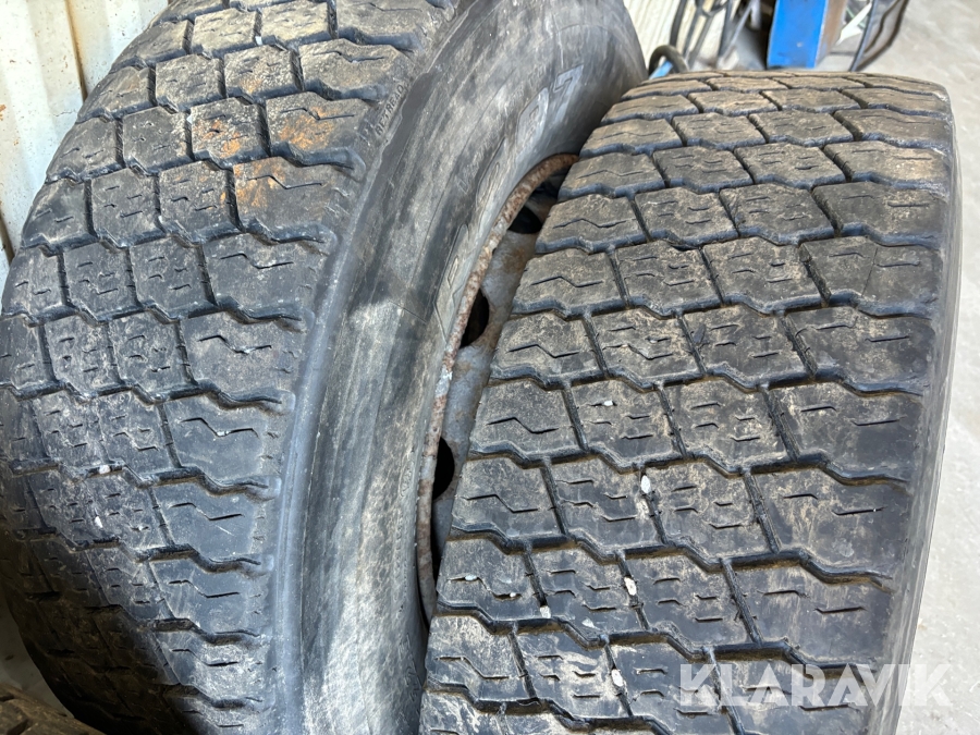 Lastbilsdäck Bridgestone R297, Sundsvall, Klaravik auktioner