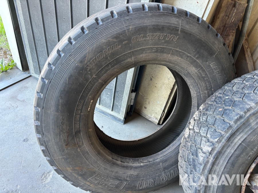 Lastbilsdäck Bridgestone R297, Sundsvall, Klaravik auktioner