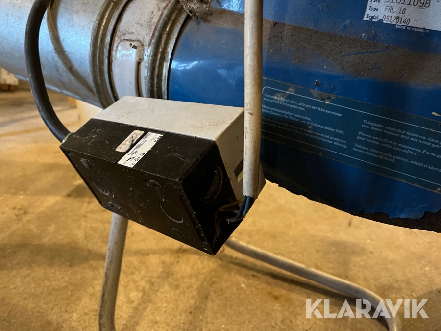 Fläkt Dania Farming FLR 10, Vara, Klaravik auktioner