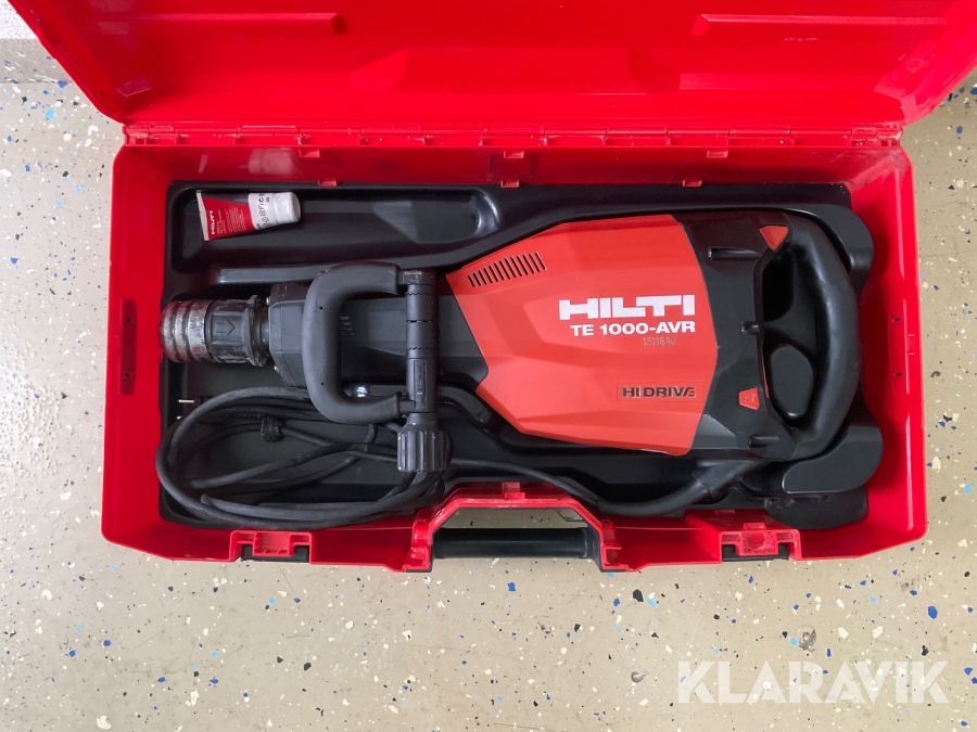 Mejselhammare Hilti TE 1000 AVR , Jönköping, Klaravik auktio