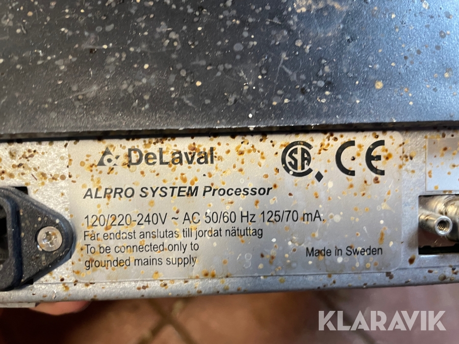 Aktivitetsmätare DeLalaval Alpro System, Leksand, Klaravik a